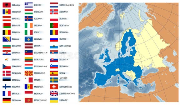 Flags Europa Stock Illustrations – 1,921 Flags Europa Stock ...