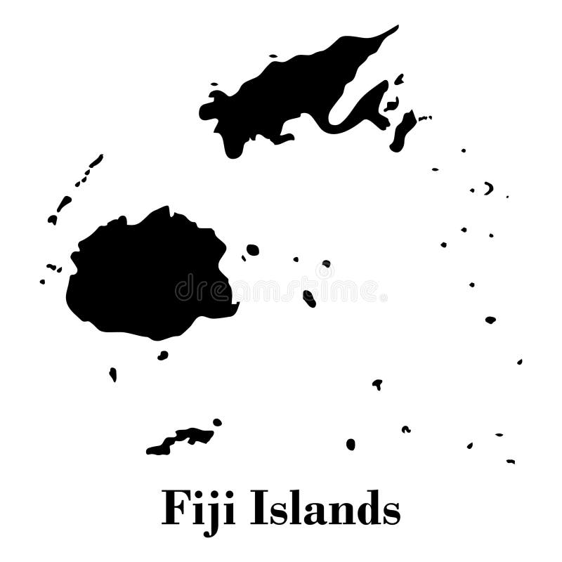 Map of fiji island stock vector. Illustration of heritage - 338071581