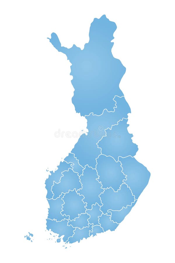 Map of Finland stock illustration. Illustration of icon - 114364878