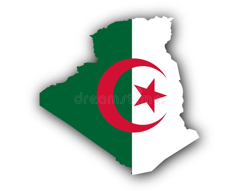Map and flag of Algeria stock vector. Illustration of algeria - 102329724 Map and flag of Algeria stock vector. Illustration of algeria - 102329724