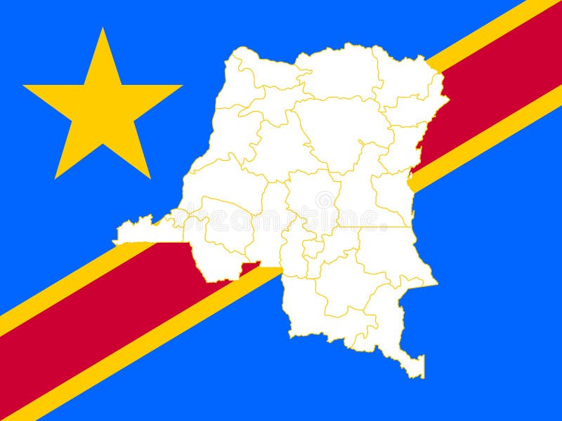 Congo Democratic Flag Map Republic Stock Illustrations – 1,393 Congo ...