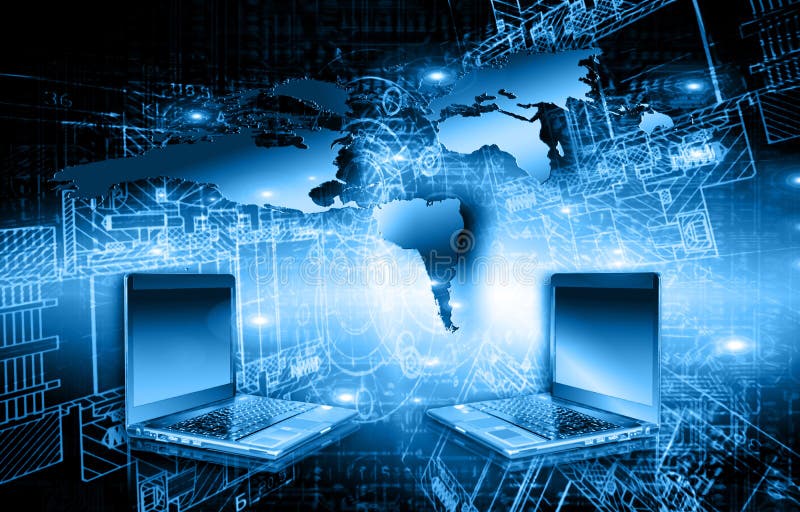 Globe, Map, Flashes of Light, Rays, Line Stock Image - Image of ...