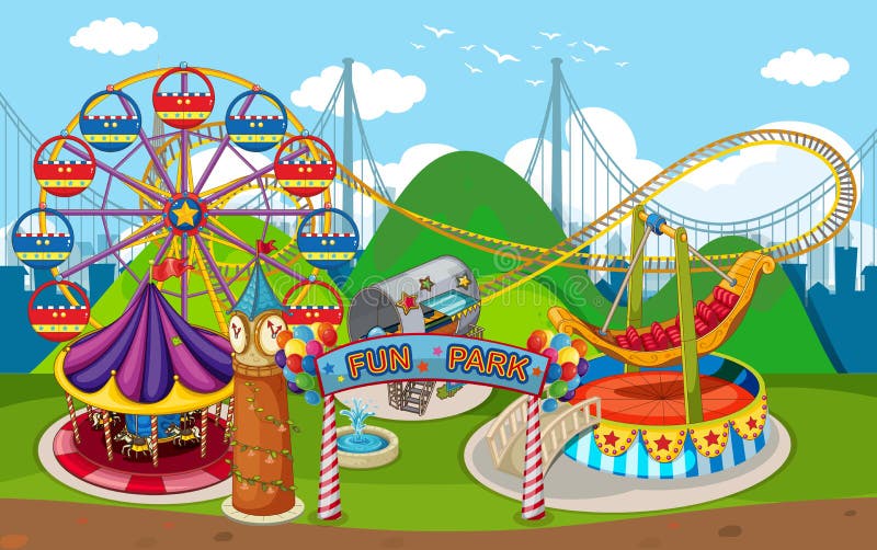 Fun Fair Drawing Stock Illustrations – 2,360 Fun Fair Drawing Stock ...