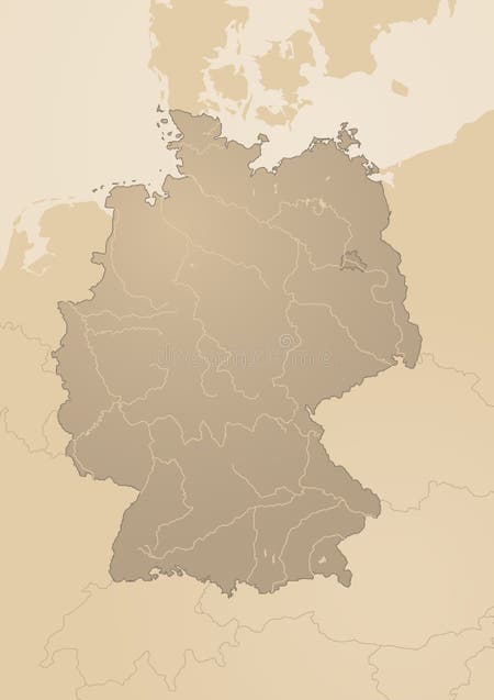 Germany River Map Stock Illustrations – 2,114 Germany River Map Stock ...