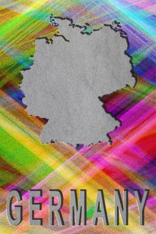 Colorful Germany Map Stock Illustrations – 1,199 Colorful Germany Map ...