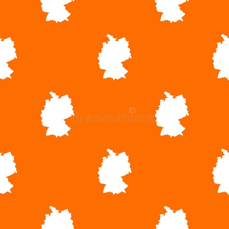 Germany map pattern stock vector. Illustration of silhouette - 198749216