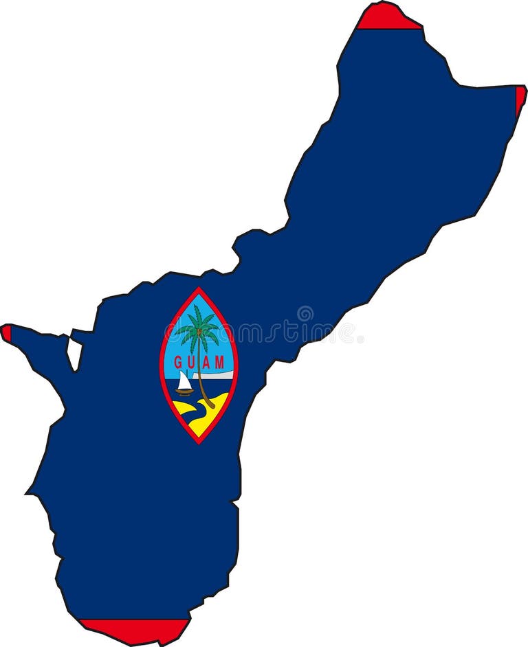 Vector Map Guam Stock Illustrations – 629 Vector Map Guam Stock ...