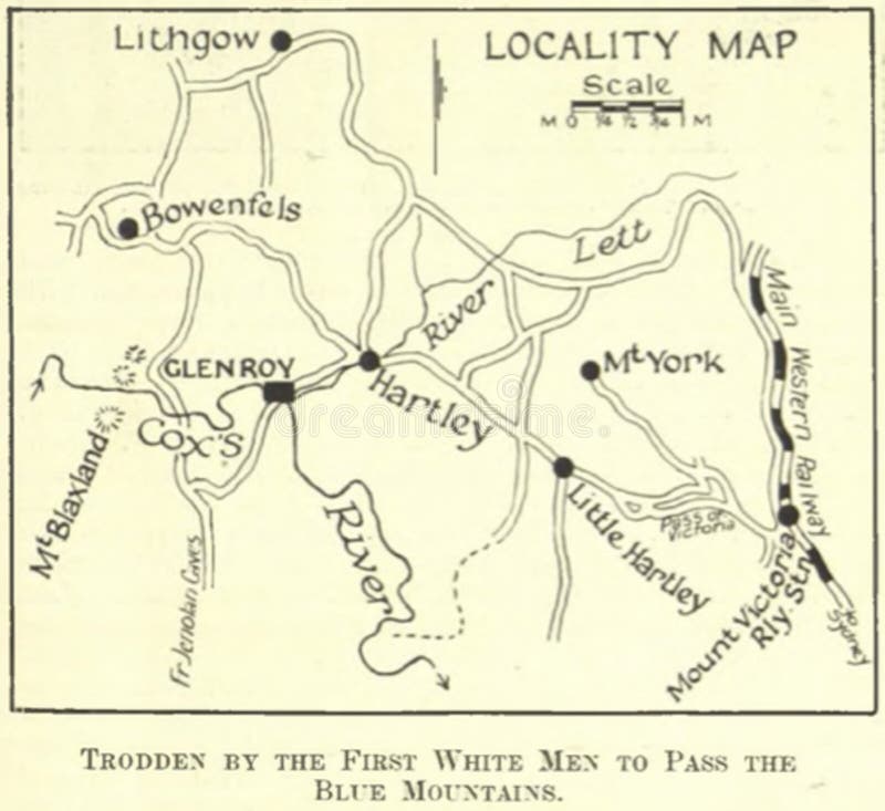 Map Of Hartley, Glenroy And Surrounds Picture. Image: 222280647