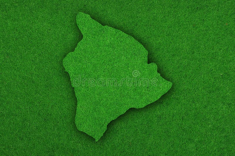 Map of Hawaii with shadow stock vector. Illustration of shade - 84427877