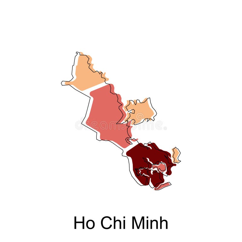 Ho Chi Minh City Map Vector Stock Illustrations 71 Ho Chi Minh City Map Vector Stock