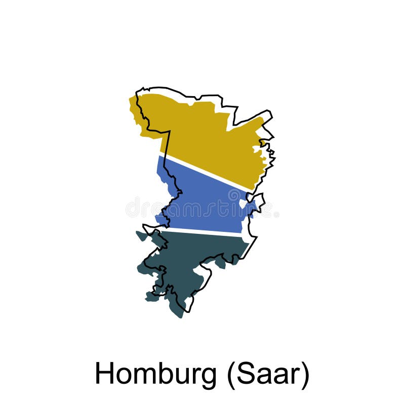 Saar Country Map, Bahrain Map Vector Concept Illustration Flag, Vector ...