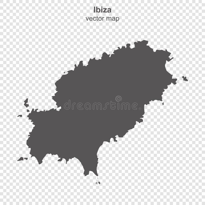 Ibiza Island Map Seal. Silhouette Postal Passport Stamp. Round Vector ...