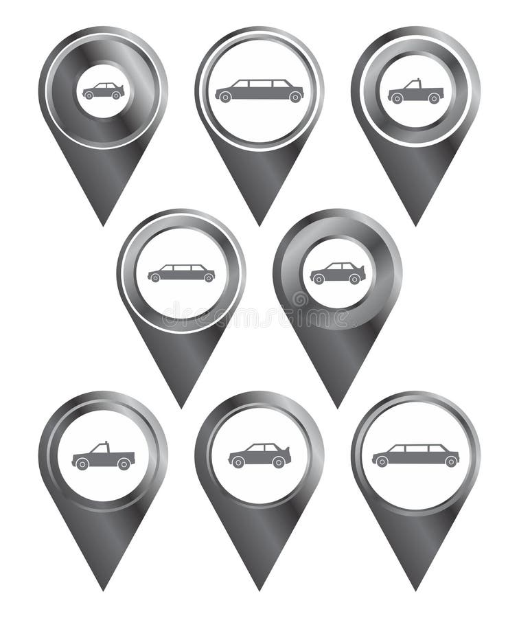 Map icon theme stock vector. Illustration of simple, route - 41035450