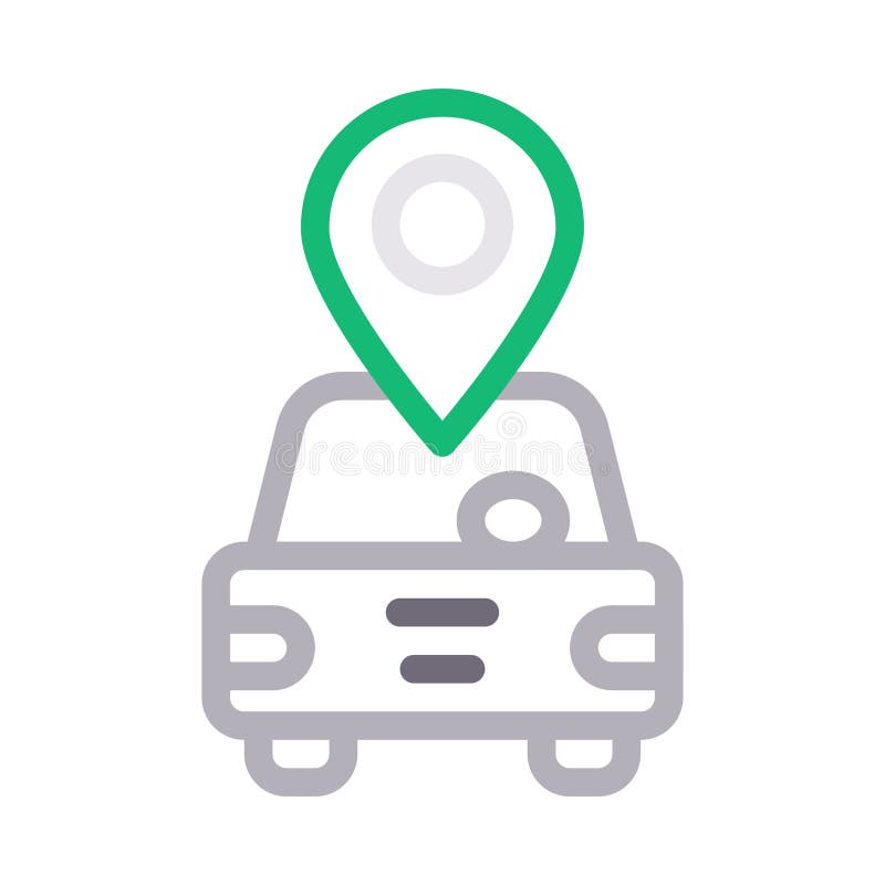 Map Colour Line Vector Icon Stock Illustration - Illustration of icon ...