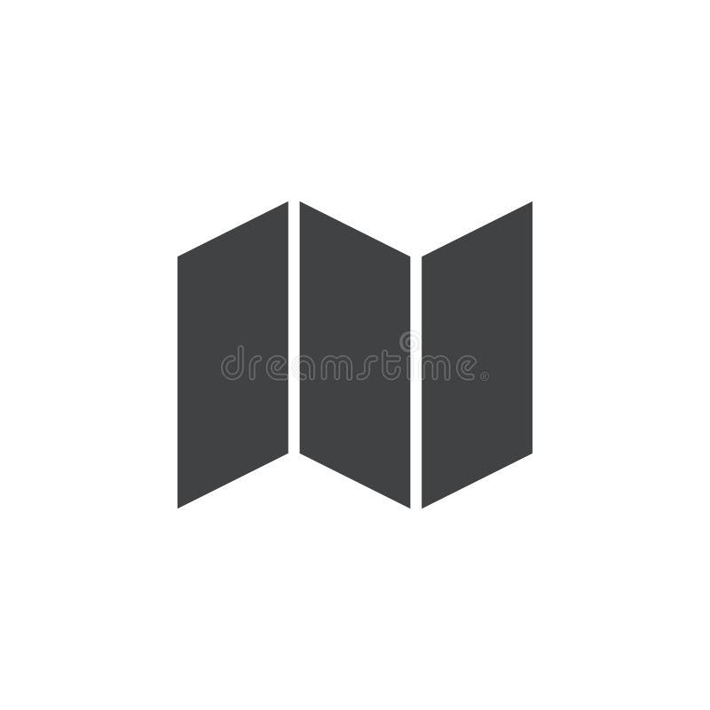 Map Icon Vector Logo Set Flat Stock Vector - Illustration of guide ...