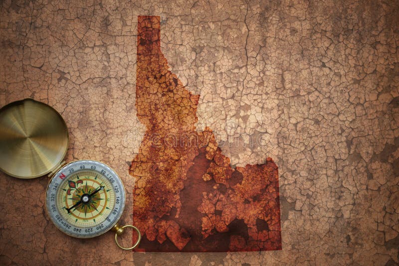 Central Idaho Map Stock Photos - Free & Royalty-Free Stock Photos from ...