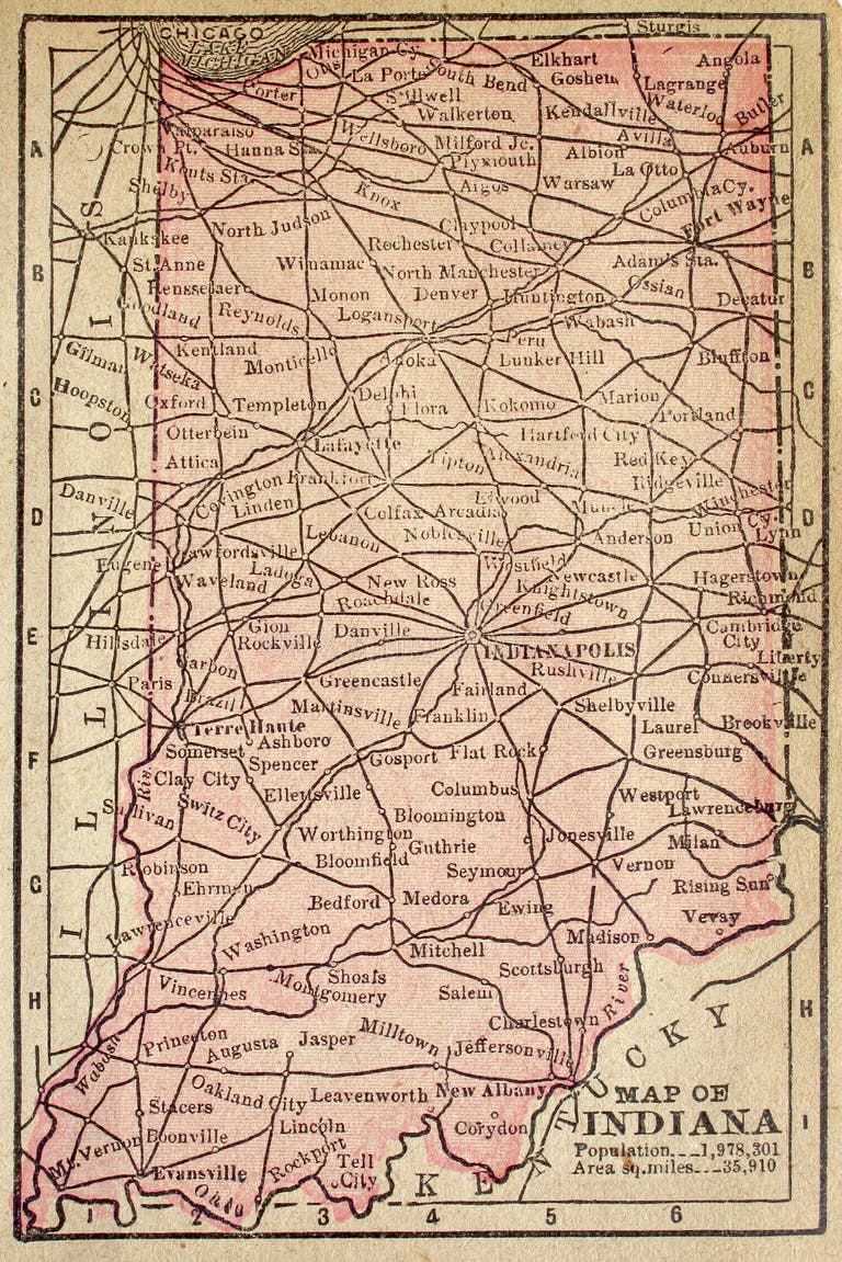 356 Indiana Map Glaciers Stock Photos - Free & Royalty-Free Stock ...