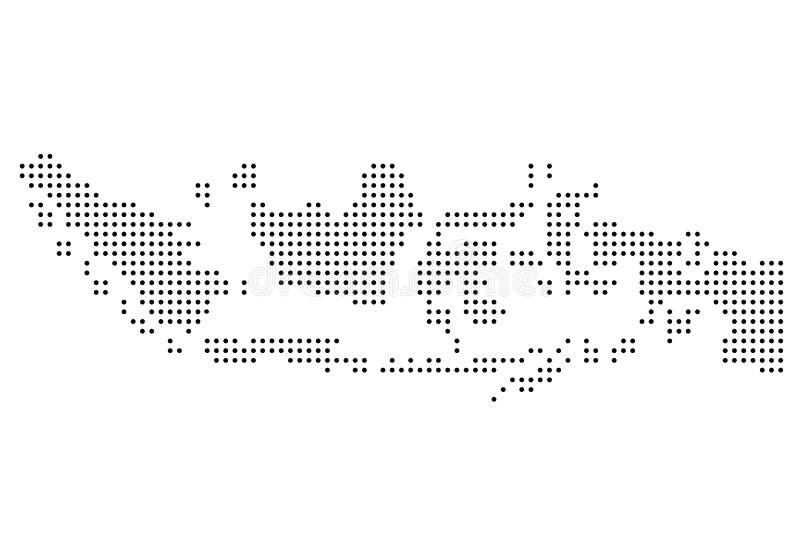Indonesia Dot Map Stock Illustrations – 383 Indonesia Dot Map Stock ...