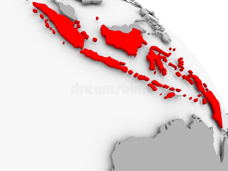 Indonesia Grey 3d Map Stock Illustrations – 69 Indonesia Grey 3d Map ...