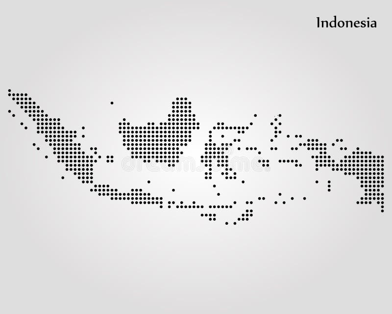 Map of Indonesia. Vector Illustration. World Map Stock Illustration ...