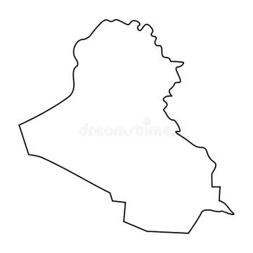 Iraq Map Line Stock Illustrations – 810 Iraq Map Line Stock ...