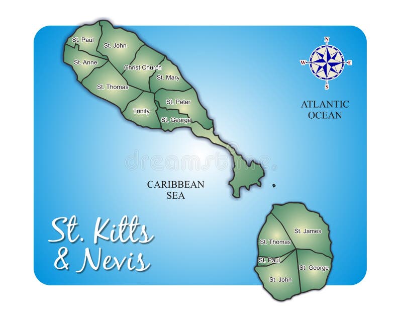Nevis Island Map Saint Kitts And Nevis People , Weather And Economy