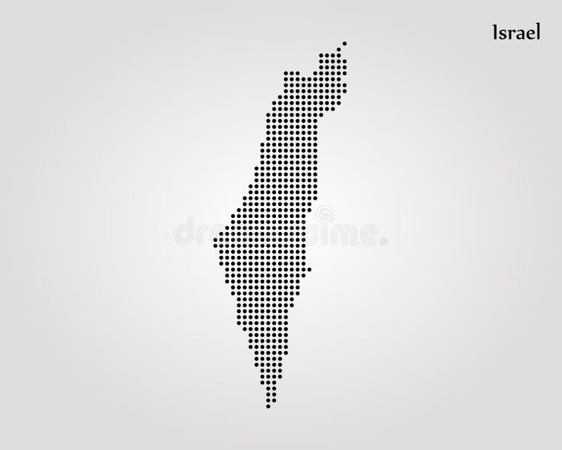 Israel Map Shape Outline Blue Stock Illustrations – 210 Israel Map ...