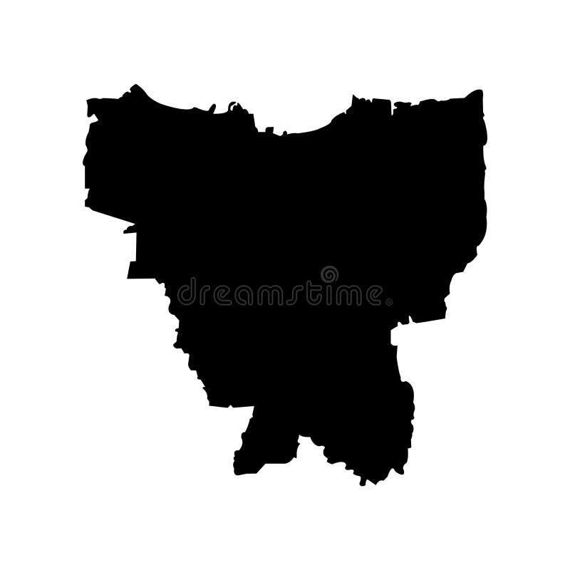 Map of Jakarta stock vector. Illustration of land, borneo - 330709334