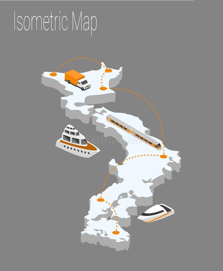 Japan Isometric Touristic Set Stock Vector - Illustration of japan ...