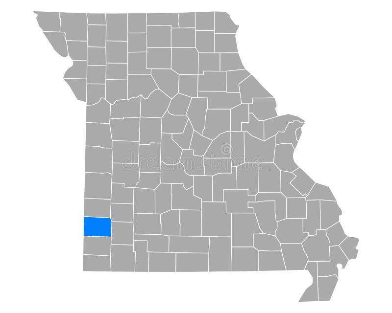 Map of Jasper in Missouri stock vector. Illustration of missouri ...