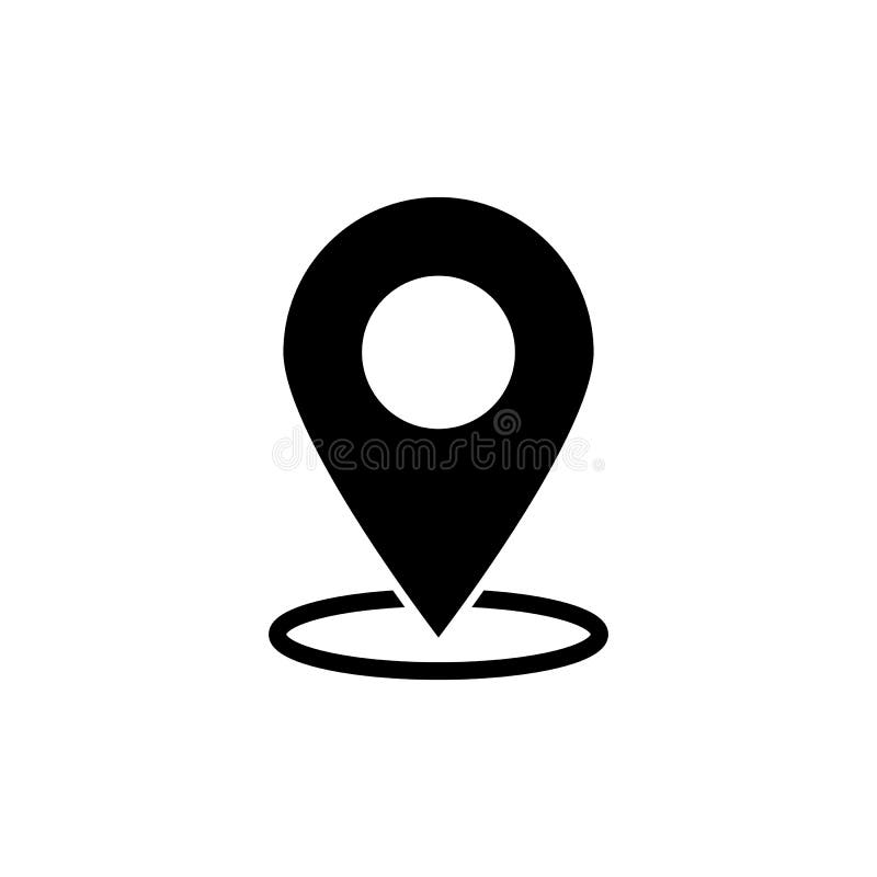 Location Icon on Maps. Route Location. Cartography Icon. Map Icon. User ...
