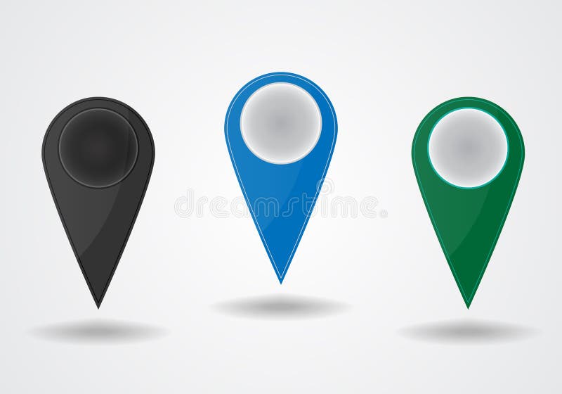 Map Label stock vector. Illustration of icon, color, design - 99457035