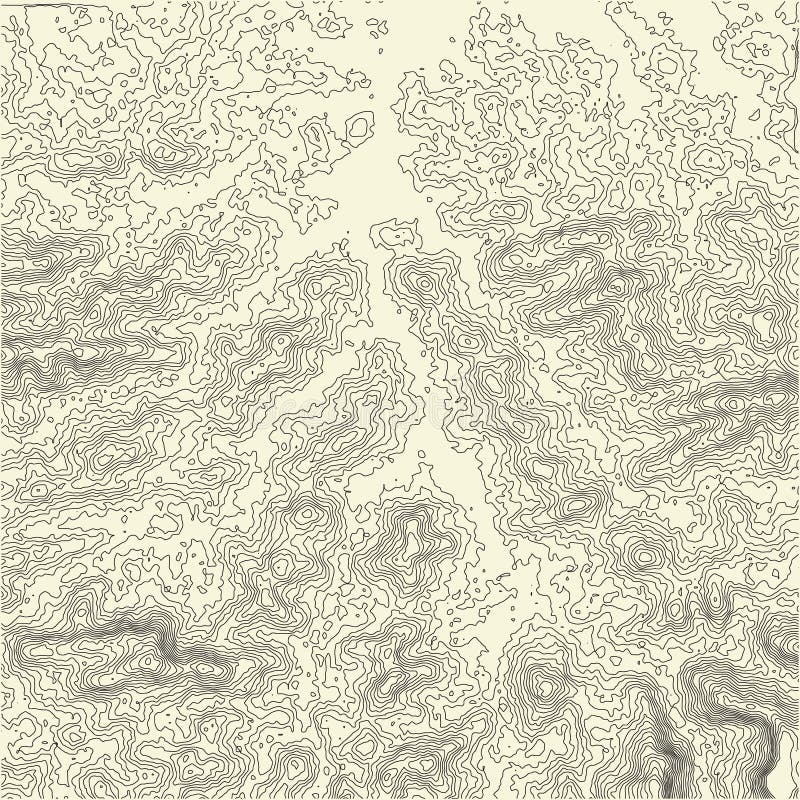 Map Line of Topography. Vector Abstract Topographic Map Concept with ...