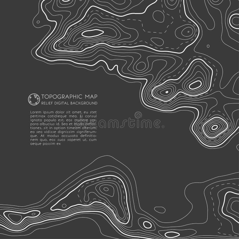 Abstract Hiking Adventure Vector Background with Mountain and Forest ...