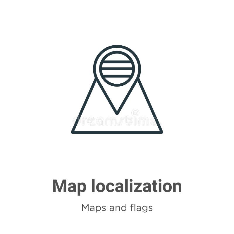 Map Localization Stock Illustrations – 937 Map Localization Stock ...