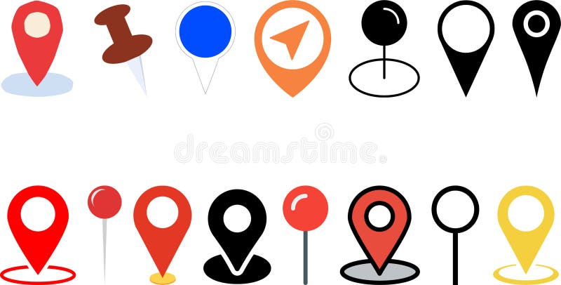 Positioning Pinpoint Stock Illustrations – 2,414 Positioning Pinpoint ...