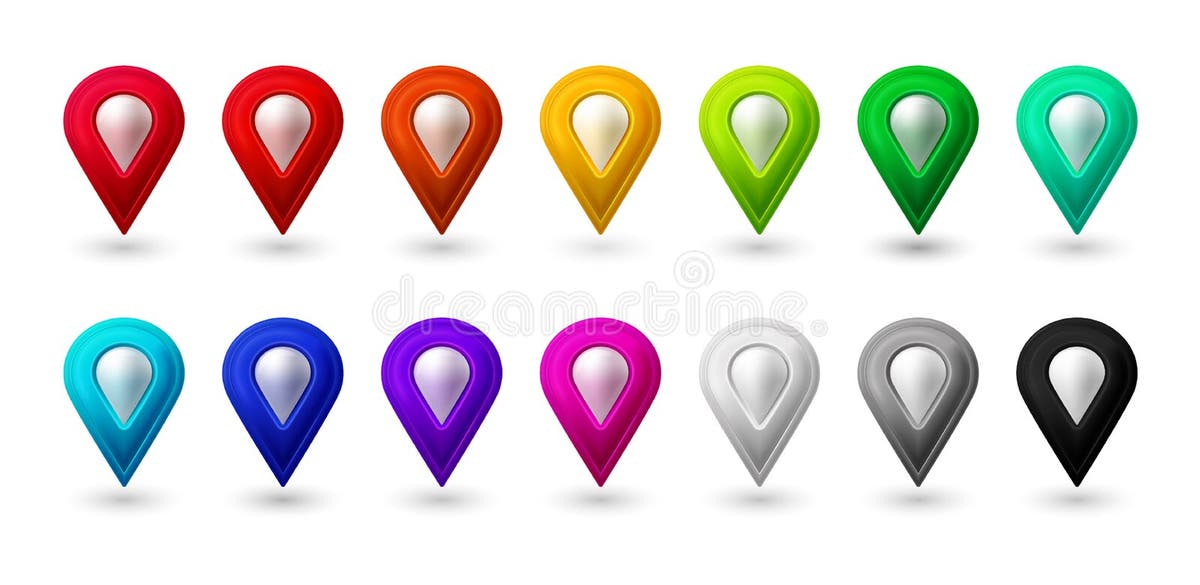 3d Red Location Icon Stock Illustrations – 9,207 3d Red Location Icon Stock Illustrations ...