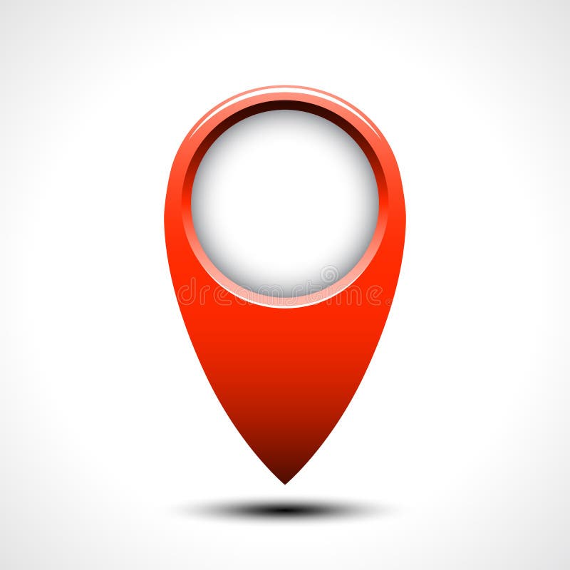 Map Locations Icon. Vector Illustration Stock Vector - Illustration of ...