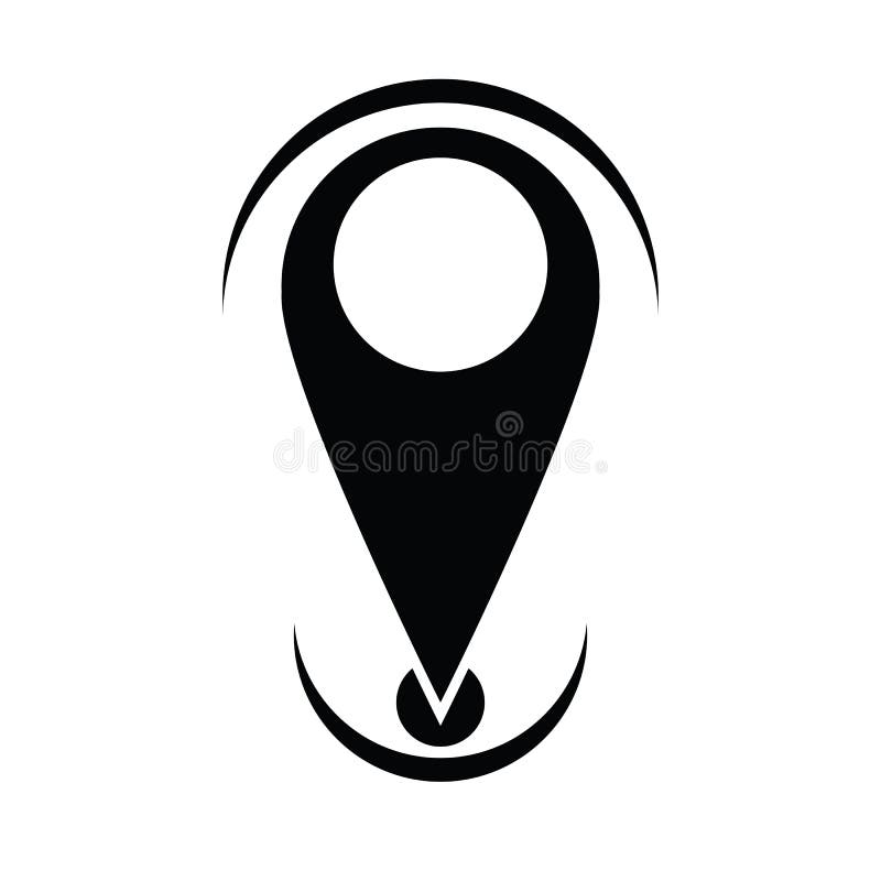 Map logo location vector stock vector. Illustration of point - 278544887