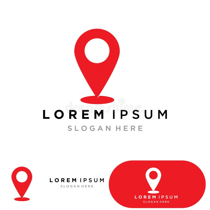 Map logo location vector stock vector. Illustration of vector - 278544829