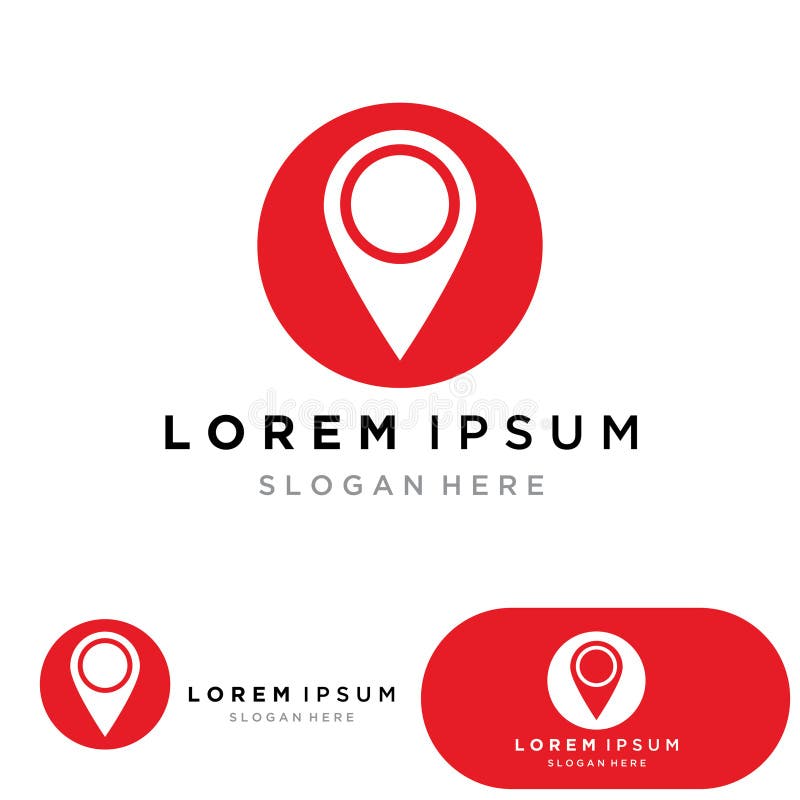 Map logo location vector stock vector. Illustration of vector - 278544829