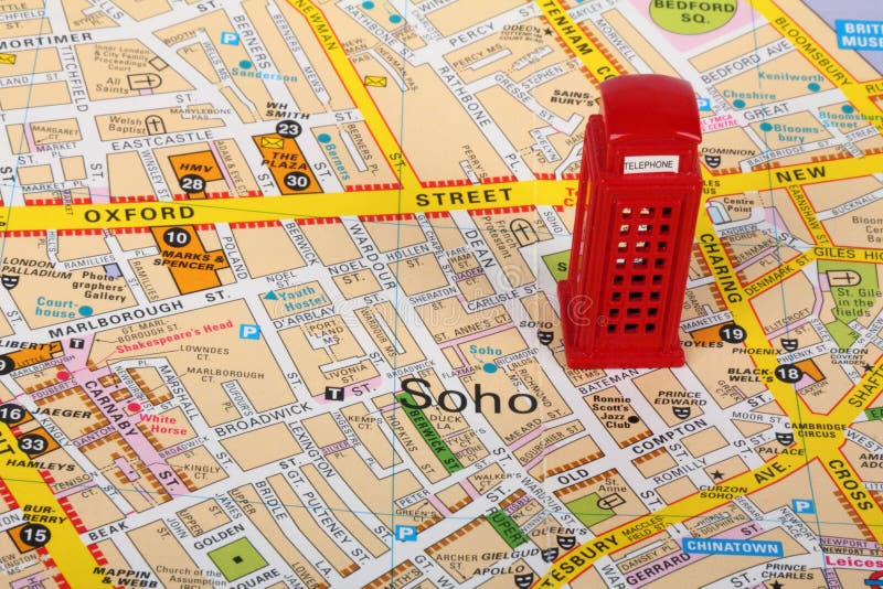 Map of London stock photo. Image of inset, london, britain - 43297316