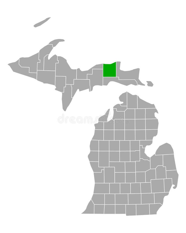 Luce County, Michigan U.S. County, United States of America, USA, U.S ...