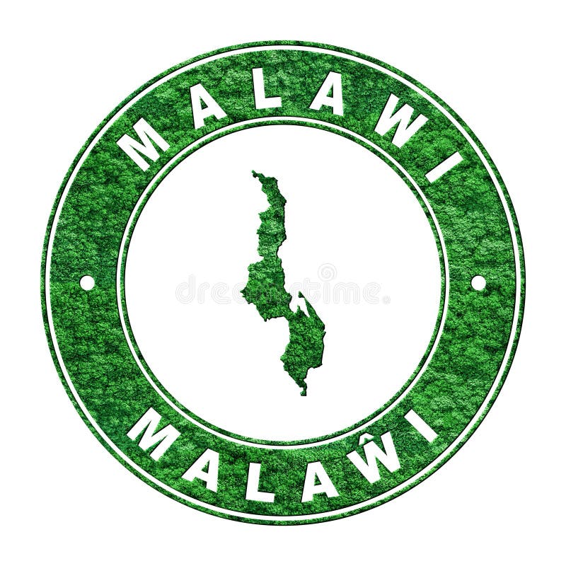 Map of Malawi, CO2 Emission Concept Stock Illustration - Illustration ...