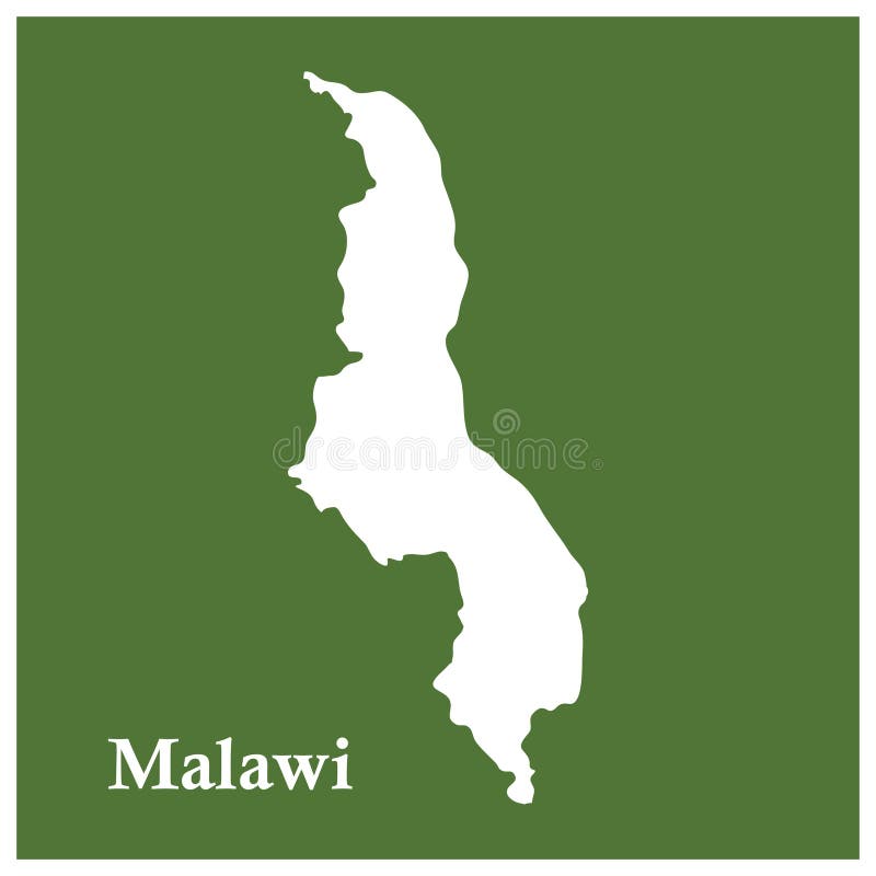 Map of Malawi region stock vector. Illustration of flag - 339101503