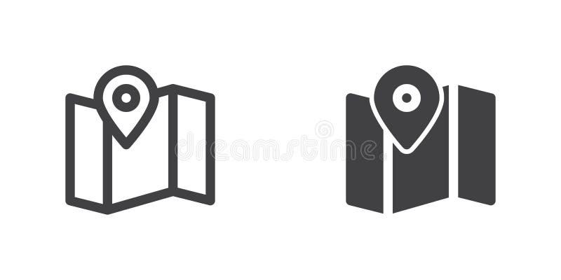 Map Marker Icon Stock Vector Illustration Of Destination 254902137