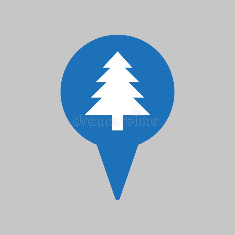 Map Marker Icon stock illustration. Illustration of button - 103893018