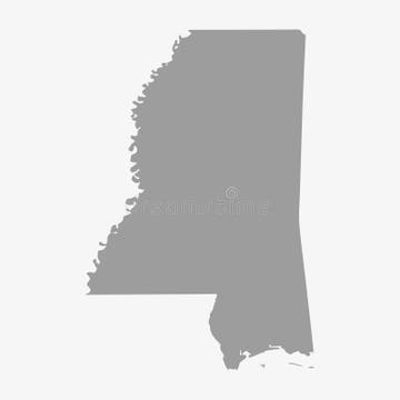 Mississippi State Shape Stock Illustrations – 1,054 Mississippi State ...