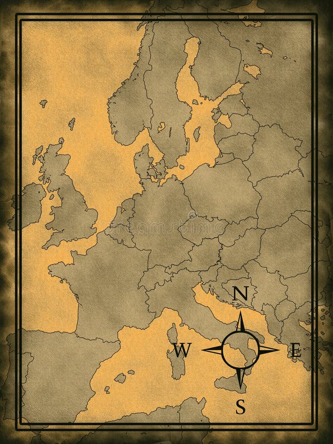 modern day europe map