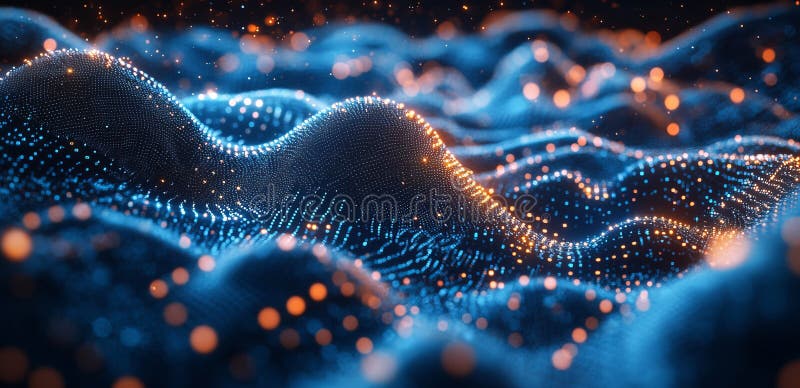 A Map of Modern Science and Technology Information Stock Illustration ...